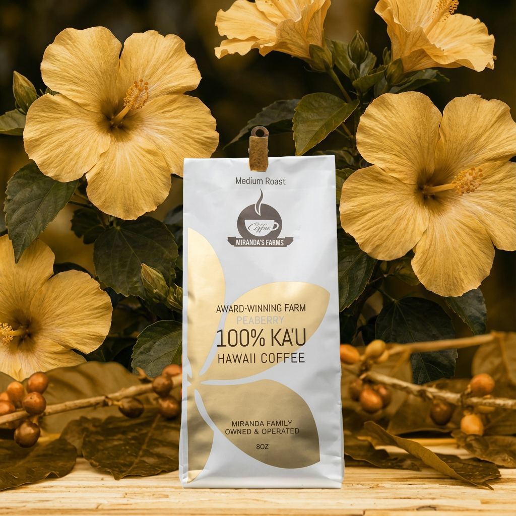 Peaberry - Miranda Farms Coffee – Honolulu Treasures
